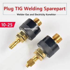 Jual Plug TIG 10-25 Sparepart Las TIG Welder Gas and Electricity ...