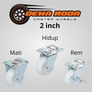 Jual Roda Troli 2 Inch Nilon Putih (Per BOX 4 PCS) - HIDUP - Jakarta ...