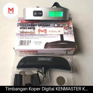 Jual Timbangan Koper Digital Kenmaster 50 Kg / Timbangan Tas Gantung ...