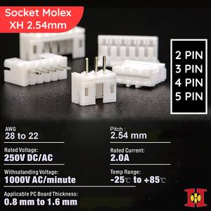 Jual Konektor Socket Soket Terminal Molex Molek Mini SET Male Female ...