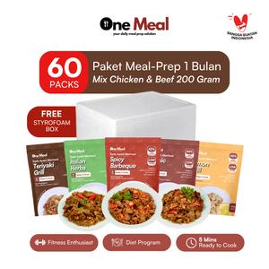Jual Paket Meal-Prep 1 Bulan Lauk Marinasi Frozen 60 Pack 200 Gram ...