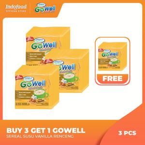 Jual Buy 3 Get 1 - GoWell Sereal Susu Vanilla Renceng - Kota Tangerang ...