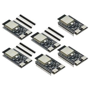 Jual ESP32-C6 ESP32 WiFi+Bluetooth Internet Of Things Dual Type-C Development Board ESP 32 Core ...