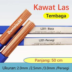 Jual Kawat Las Tembaga Bulat 50cm 2.0mm 2.5mm 3.0mm Kawat Las Welding ...