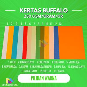 Promo KERTAS BUFFALO A3 PLUS ISI 50 LEMBAR / KERTAS KARTON BUFFALO A3 ...