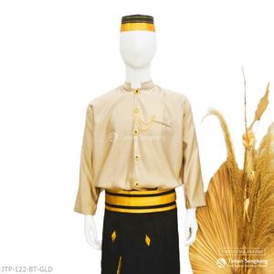 Promo Jas Tutup Adat Bugis Makassar Dewasa Premium Krem - Tenun ...