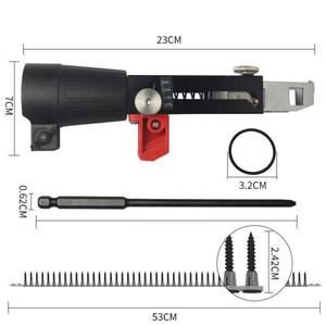 Jual Adaptor Screw Gun Tembakan Sekrup Paku Rantai Automatic Adapter ...