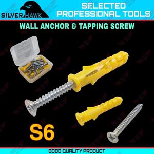 Jual Fisher Sekrup S6 Fiser Viser Piser untuk sekrup Dinding Wall Anchor - Jakarta Barat - KIMES ...
