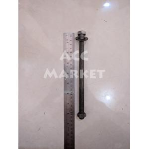 Jual Baut Baja Mur Hitam 20 Cm x 12 Mm Long Thread Bolt Balok Kayu ...
