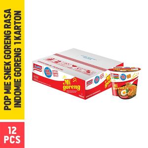Promo Pop Mie Snek Goreng rasa Indomie Goreng 1 Dus/12pcs - Kota ...