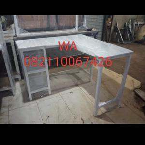 Jual MEJA L MEJA KERJA MEJA SEKOLAH HPL MEJA KOMPUTER HPL MEJA SERBAGU ...