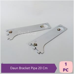 Jual Daun Bracket 20 Cm Pipa Kotak Bulat Siku Braket Besi Penyangga Rak SPP - Kota Surabaya ...