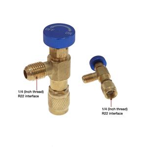 Jual R22/R410 Charging Valve Converter Sambungan Manifold Adapter Katup Pengaman Ac Kant Selang ...