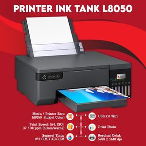Promo Printer Epson L8050 L 8050 Photo Wifi Pengganti Epson L805 A4 ...