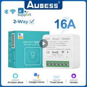 Jual 16A Wifi Wireless Switch 2 Way Control Relay Mini Smart Light ...