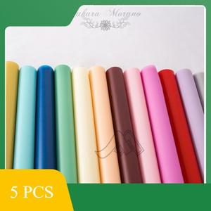 Jual Flower Wrapping Paper Full Color Transparant Cellophane Kertas ...