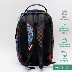 Promo Sprayground Glow In The Dark City of Light Backpack Brown Cicil 0 ...