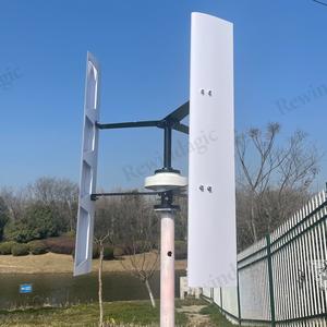 Jual 10KW 20KW 30KW 12V-240V Vertical Axis Wind Power Turbine Generator ...