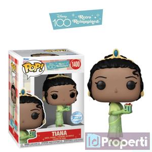 Promo Miniatur Disney 100th #1400 Retro Reimagined Princess Tiana Funko ...
