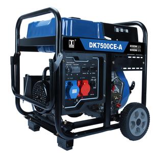 Jual Dinking 6KW Dies el Generator Air-cooled Open Frame Type Set ...