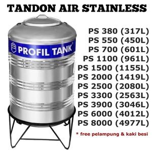 Jual Ready JUMBO Tandon Tangki Air Profil Tank Stainless ( 6000 LITER ...