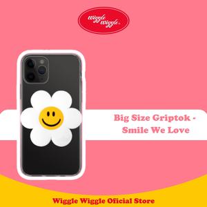 Jual Wiggle Wiggle Big Size Griptok - Smile We Love Grip Tok Popsocket ...