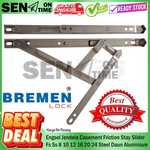 Jual Engsel Jendela Casement Friction Stay Slider Fs Ss 8 10 12 16 20 ...