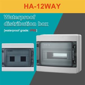 Jual HA Series 12 Way IP65 Plastic Electrical Distribution Box ...