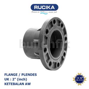 Jual Baru RUCIKA FLANGE / PLENDES PVC 2" AW (TEBAL) - Jakarta Selatan ...