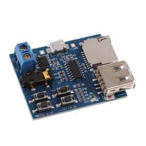 Jual Mp3 Player Audio Module Mp3 Decoder Board Power Amplifier TF Card ...