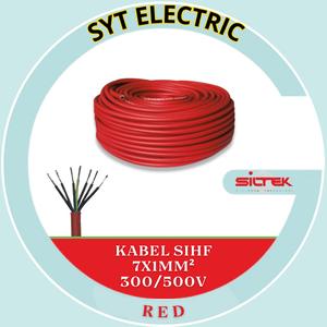 Jual KABEL SIHF 7x1mm2 300/500V Red Colour *SILTEK* - Jakarta Pusat - SYT Electric | Tokopedia