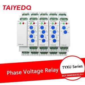 Jual 3 Phase Voltage Protection Relay Phase Sequence Phase Failure ...