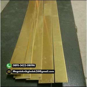 Jual Plat strip kuningan 3mm x 50mm x 100mm - brass plate - Jakarta ...