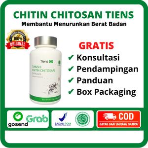 Jual Tianzhi Tiensi Obat Penurun Berat Badan Chitin Chitosan Isi 100 ...