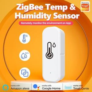 Jual Tuya WiFi / Zigbee Wireless Temperature and Humidity Sensor ...
