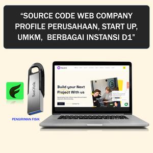 Promo FLASHDISK SOURCE CODE WEB COMPANY PROFILE PERUSAHAAN, START UP, UMKM, BERBAGAI INSTANSI D1 ...