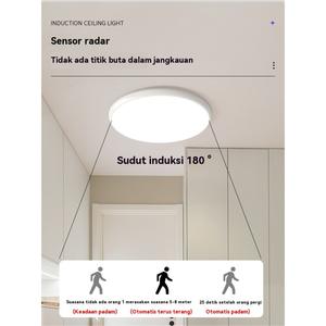 Jual Lampu Plafon Sensor LED Minimalis Lampu Sensor Otomatis Malam ...