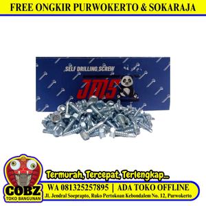 Jual #10 x 19 MM / JMS Roofing Baut Sekrup Atap Baja Ringan Putih Dus ...