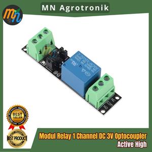 Jual Modul Relay 1 Channel DC 3V Optocoupler Active High - Kab. Gowa ...