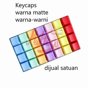 Jual Keycaps PBT DSA keyboard caps komputer warna polos matte tanpa ...