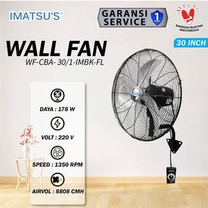 Jual Wall Fan Curved Blade 30 Inch Kipas Angin Dinding Tembok 30 ...
