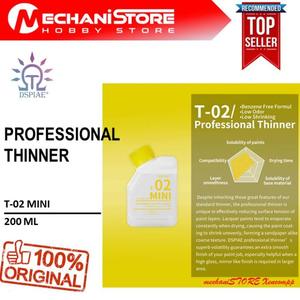 Jual DSPIAE PROFESSIONAL THINNER T-02 200 ML - ALT RAPID THINNER MR ...