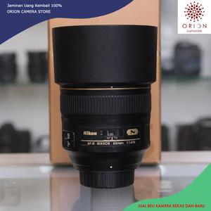 Jual Lensa Fix Nikon Nikkor Afs 85mm f1.4 NANO series - Kab. Kebumen - ORIONCAMERA | Tokopedia