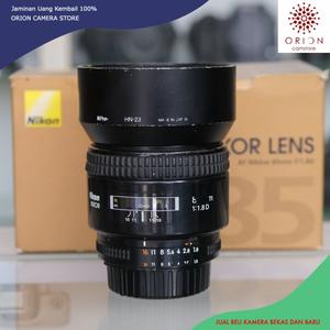 Jual lensa fix nikkor 85mm f1.8 afd - Kab. Kebumen - ORIONCAMERA | Tokopedia