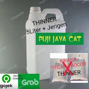 Jual THINNER THINER TINER eceran ND 5 LITER + JERIGEN - Jakarta Barat ...