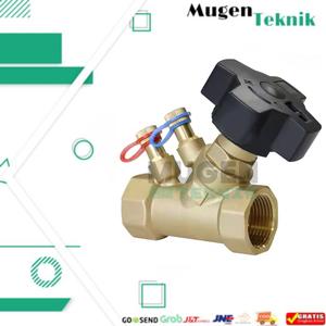 Jual 2" Static Balancing Valve Bronze Double Regulating Balance Flow ...