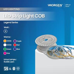 Jual Morgen LED Strip Light COB 5 Meter Legend Series 50 Meter ...
