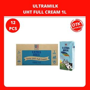 Jual SUSU UHT ULTRA MILK FULL CREAM 1 L - 1 DUS - Kota Medan - Ohtokoku Official Store | Tokopedia