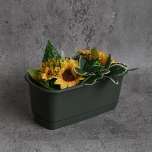 Jual Clover 26 Cm Pot Tanaman Persegi Panjang - Hijau Tua - Jakarta ...