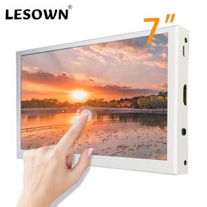 Jual LESOWN 7 inch Touchscreen Small LCD Monitor HDMI 1024x600 IPS ...